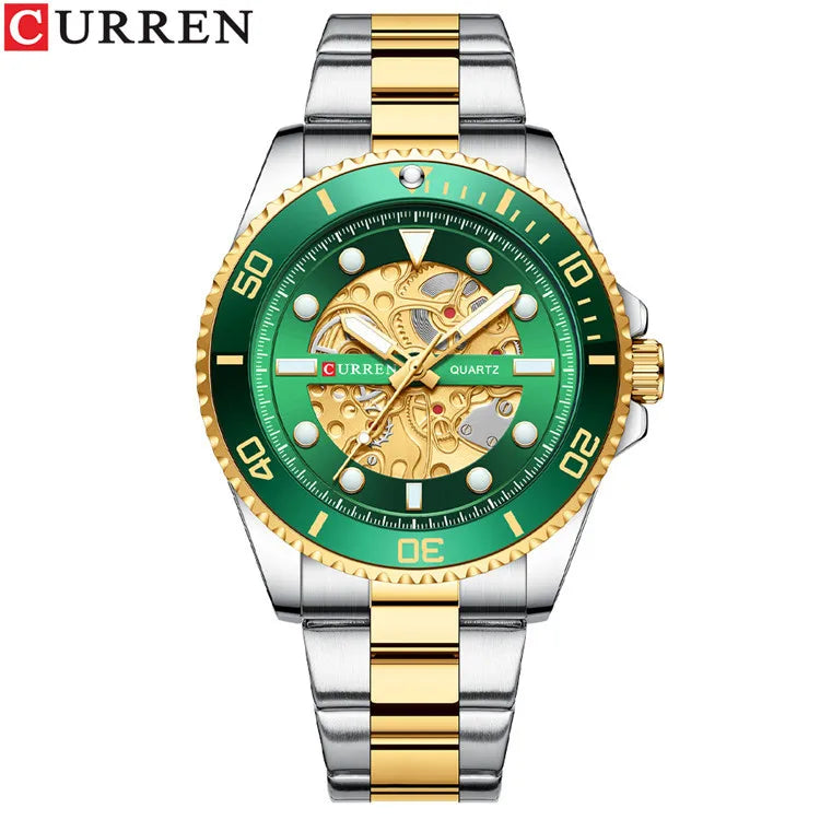 La montre Homme Curren Skeleton© – Montres Curren Officiel
